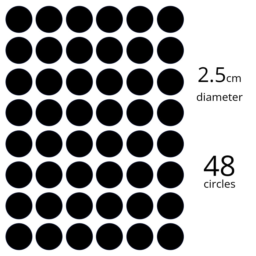 Custom Icing edible images 2.5cm diameter (48 circles) – CustomIcing.com.au