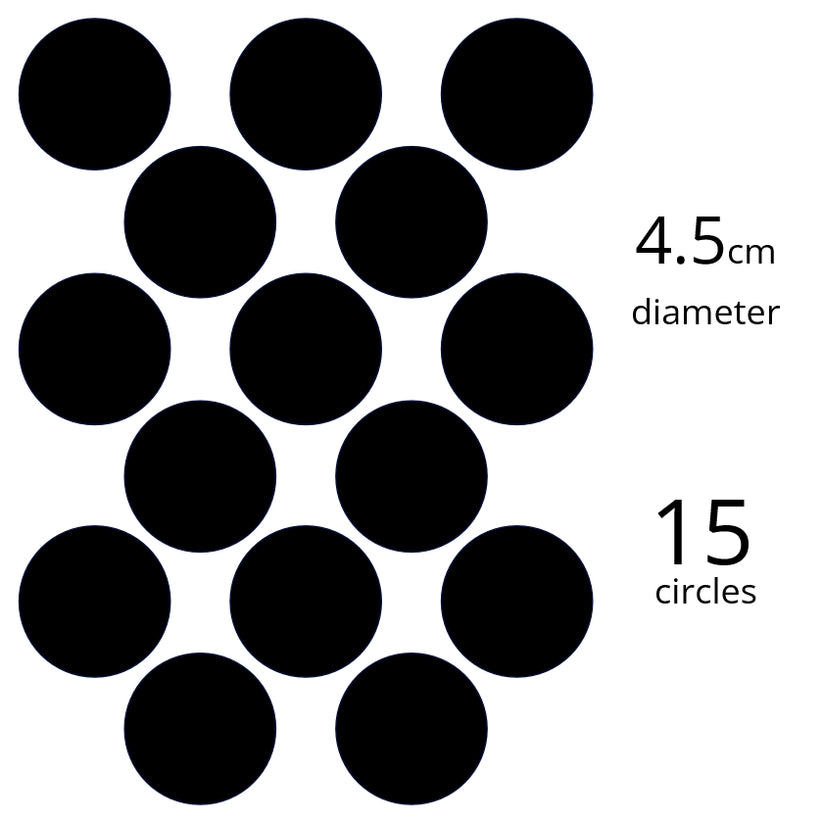Custom Icing edible images 4.5cm diameter (15 circles) – CustomIcing.com.au