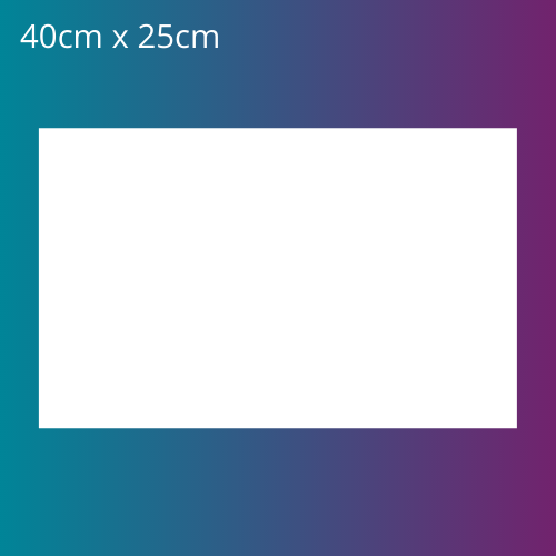 Large 40cm x 25cm (L) A3 Custom Icing edible image cake topper ...